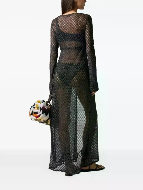 Missoni Long-sleeve Cover-up - Black