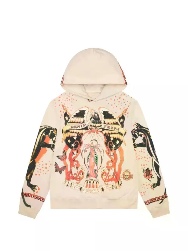 DENIM TEARS Tattoo Graphic Hoodie