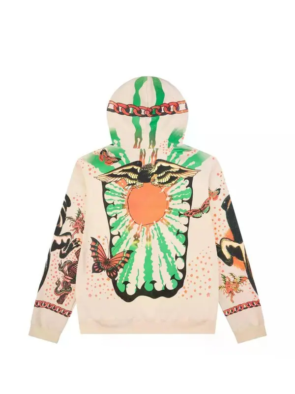 DENIM TEARS Tattoo Graphic Hoodie