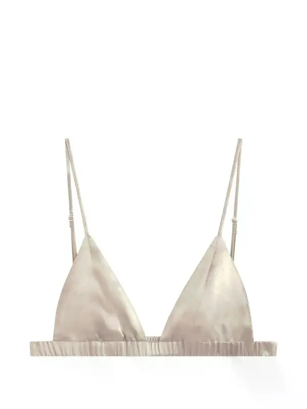 THE FRANKIE SHOP Triangle Bralette - White