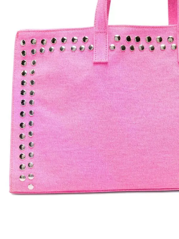 Gimaguas Stud-embellished Tote Bag - Pink