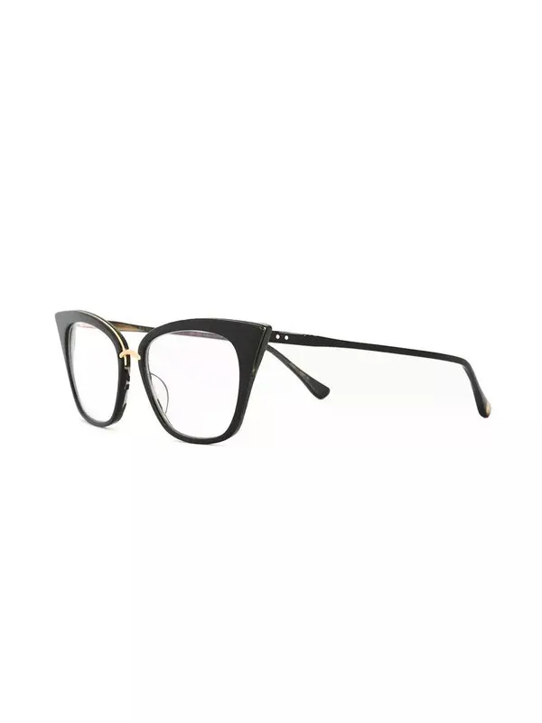 Dita Rebella Cat-eye Glasses - Black