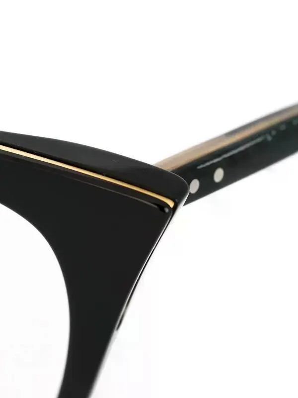 Dita Rebella Cat-eye Glasses - Black