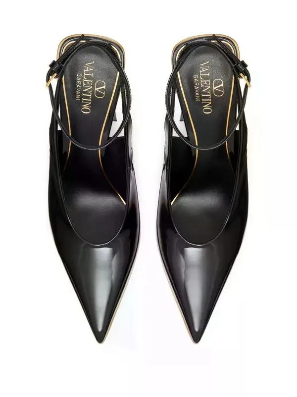Valentino Garavani One Stud Hyper Slingback Pumps