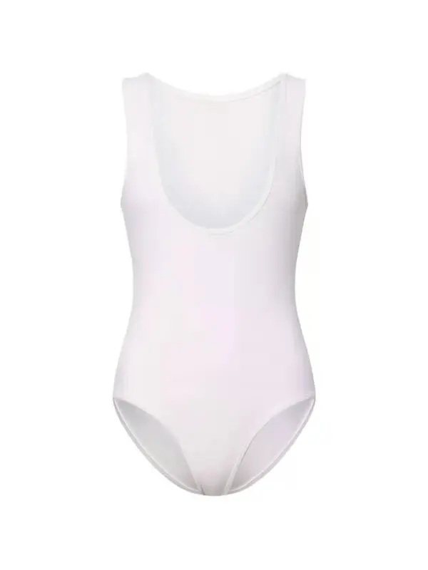 Loulou De Saison Scoop-neck One Piece Swimsuit - White