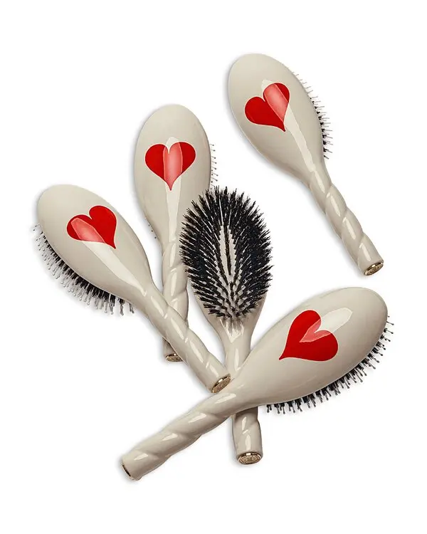 LA BONNE BROSSE N.01 The Large Universal Shine & Care Hair Brush Queen Of Hearts - No Color