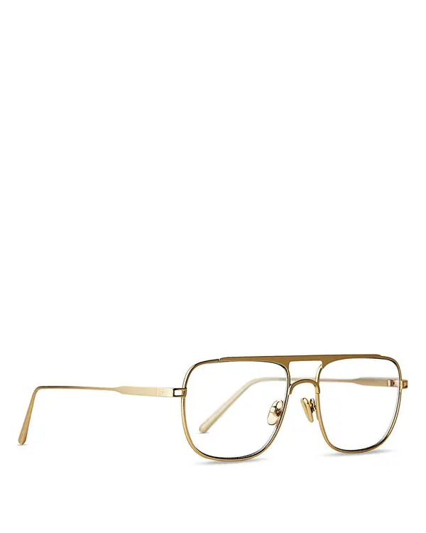 ELISA JOHNSON Jane Aviator Sunglasses 54mm - Gold
