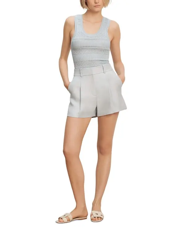 Veronica Beard Craig Pleated Shorts