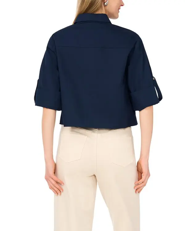 1.State Boxy Button Down Shirt