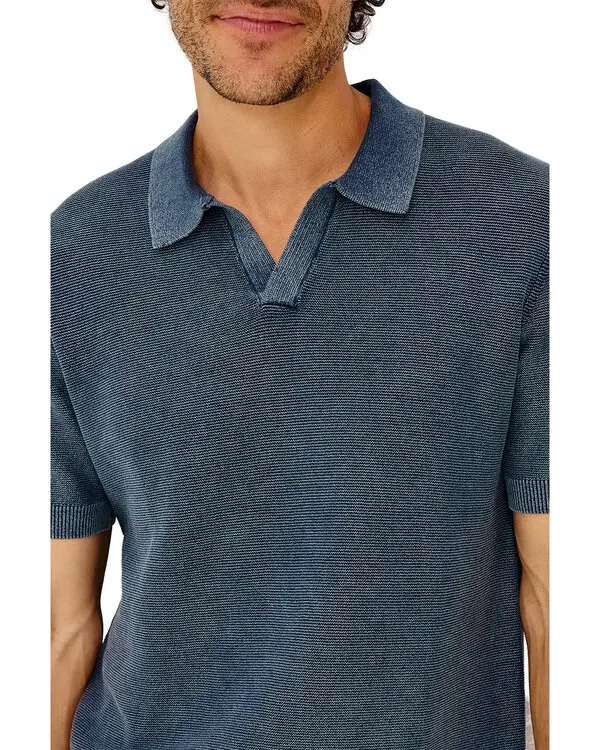 Rails Baker Relaxed Fit Polo Shirt - Sunwashed Navy