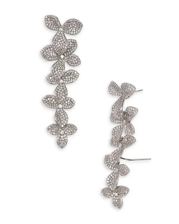 Shashi Lilliana Earrings - Silver