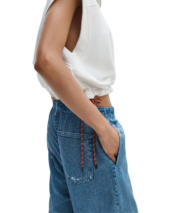 Rag & Bone Rb Miramar Crinkled Swim Cover-up Pants
