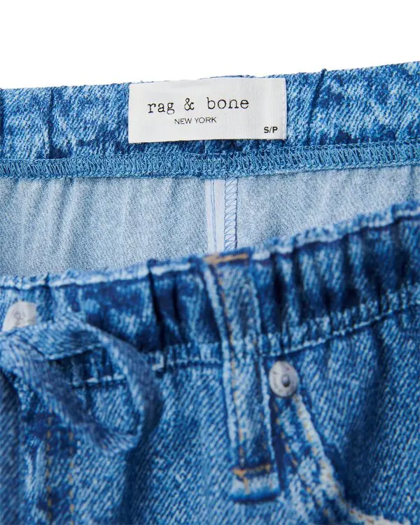 Rag & Bone Rb Miramar Crinkled Swim Cover-up Pants