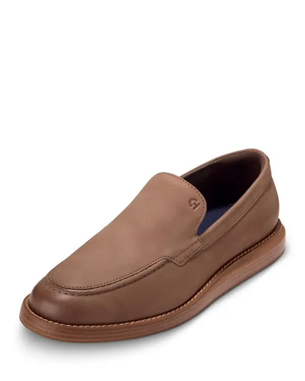 Cole Haan Grand Neoclassic Venetian Loafers - Light Whiskey
