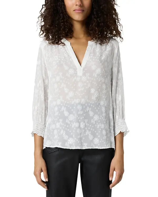 Gerard Darel Callys Ruffled Cuff Top