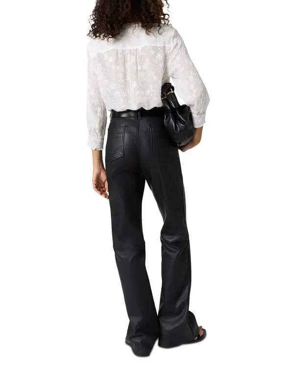 Gerard Darel Callys Ruffled Cuff Top