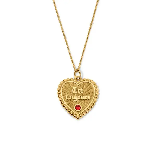 DÉCLARER Name' Toi Toujours Necklace Vermeil - Gold