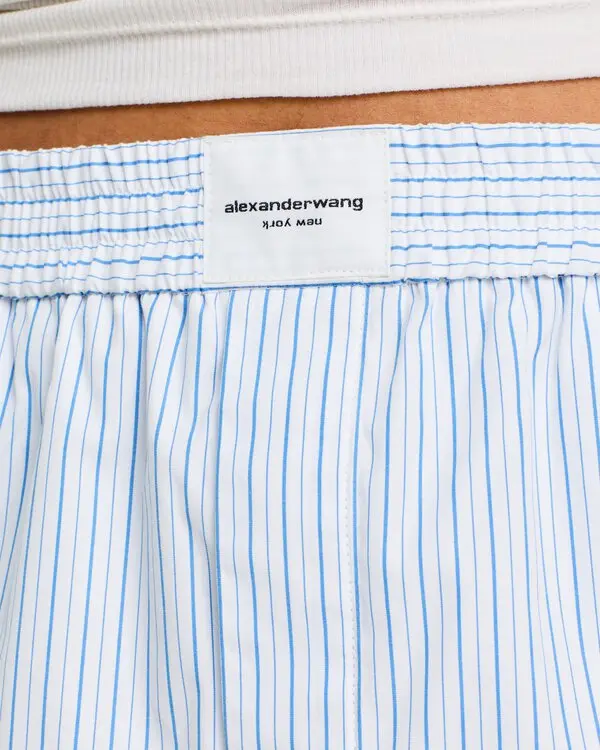 Alexander Wang Mid Rise Mini Boxer Skort