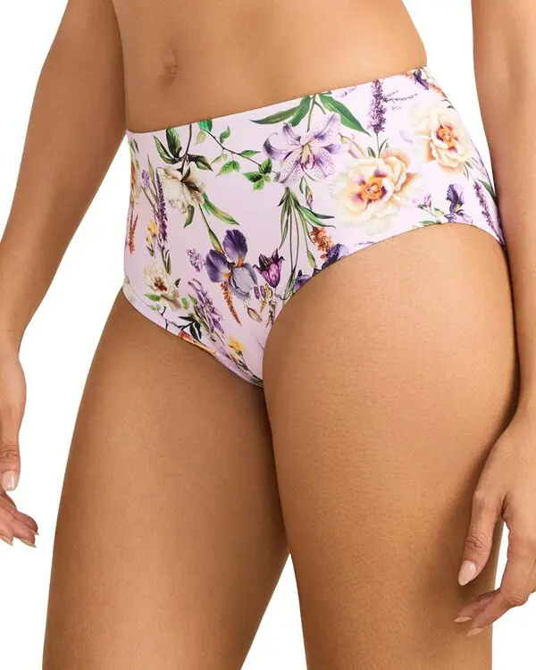 Hanky Panky High-rise Bikini Bottom - Fawning Flora