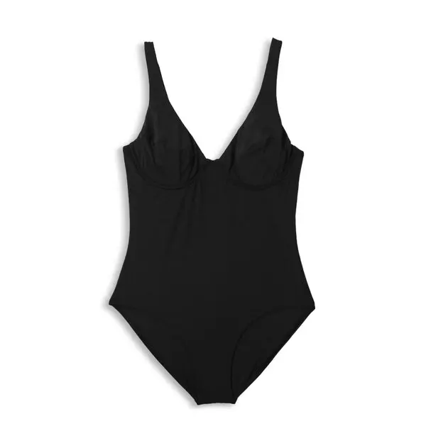 Hanky Panky Underwire One Piece Swimsuit - Black