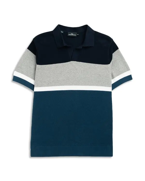Rodd & Gunn Brunswick Knit Striped Polo