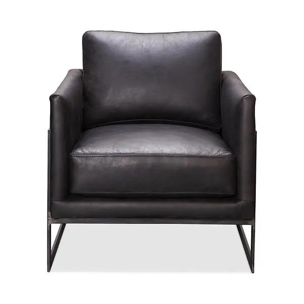 MOE'S HOME COLLECTION Luxley Club Chair - Black