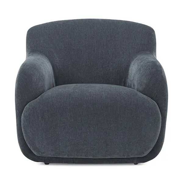 MOE'S HOME COLLECTION Stevie Lounge Chair - Slate Blue