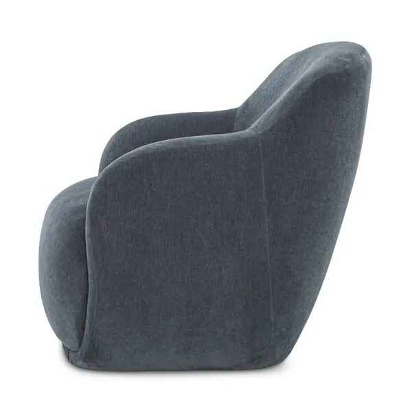 MOE'S HOME COLLECTION Stevie Lounge Chair - Slate Blue