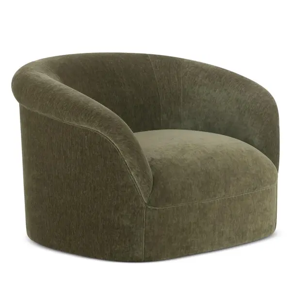 MOE'S HOME COLLECTION Thora Lounge Chair - Dark Green