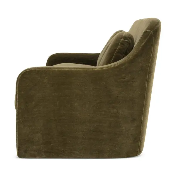 MOE'S HOME COLLECTION Rialto Faux Mohair Sofa
