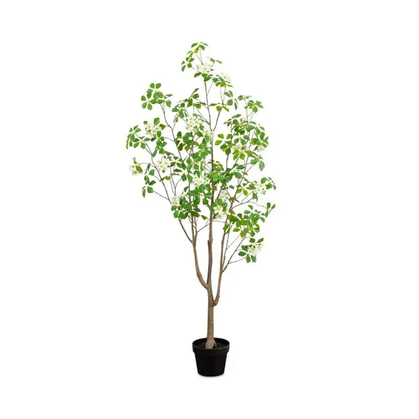 NEARLY NATURAL Artificial Dogwood Tree, 5