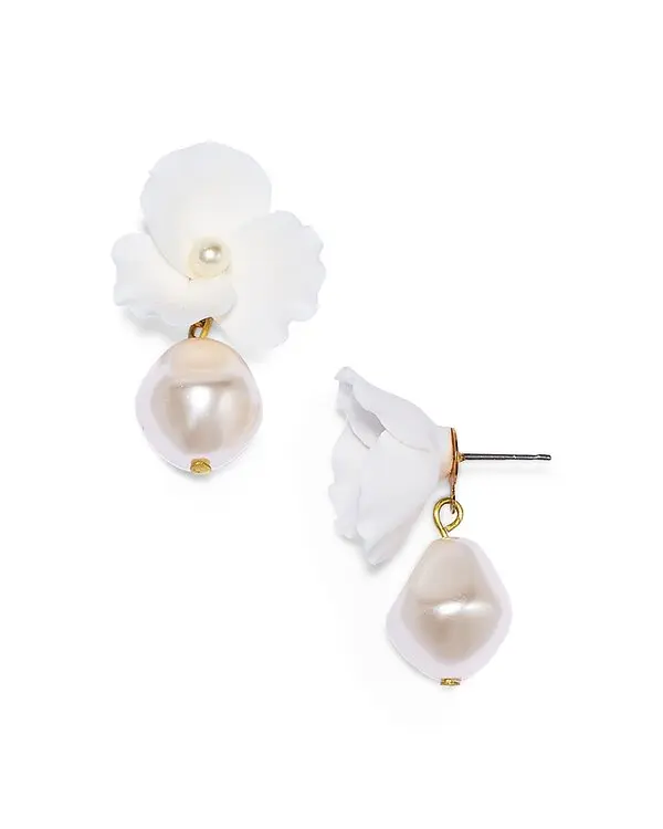 JENNIFER BEHR Clarabel Earrings - Cream