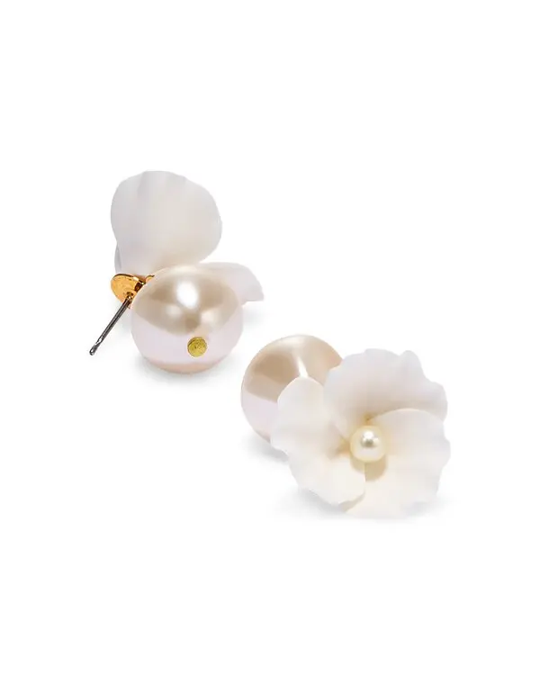 JENNIFER BEHR Clarabel Earrings - Cream