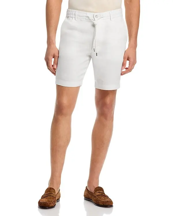 BOSS H-kane Regular Fit 7" Shorts - White