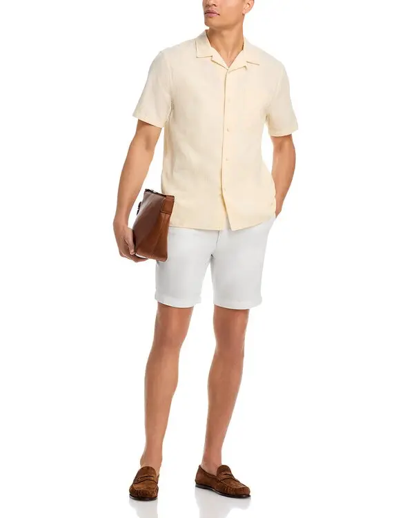BOSS H-kane Regular Fit 7" Shorts - White
