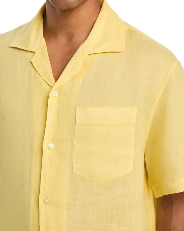 Hugo Exolino Oversized Fit Pocket Shirt - Medium Yellow
