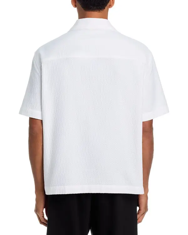 Hugo Exolino Oversized Fit Pocket Shirt - Open White