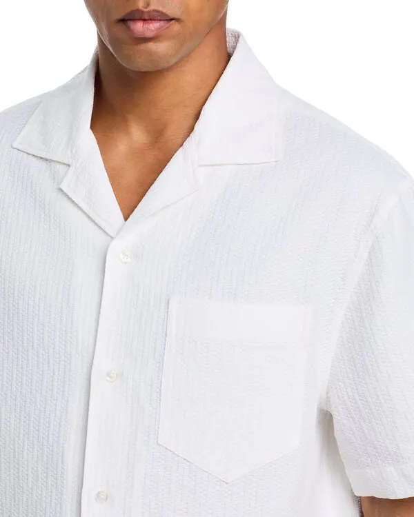 Hugo Exolino Oversized Fit Pocket Shirt - Open White
