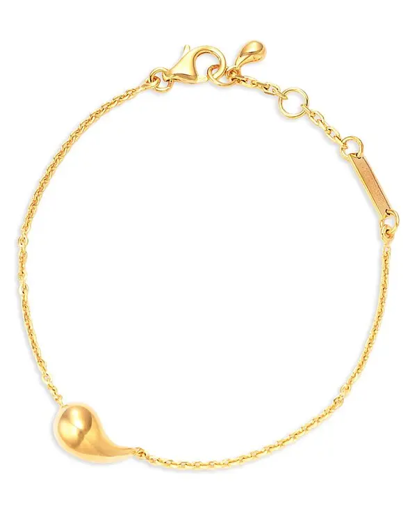 Bottega Veneta Drop Chain Bracelet - Yellow