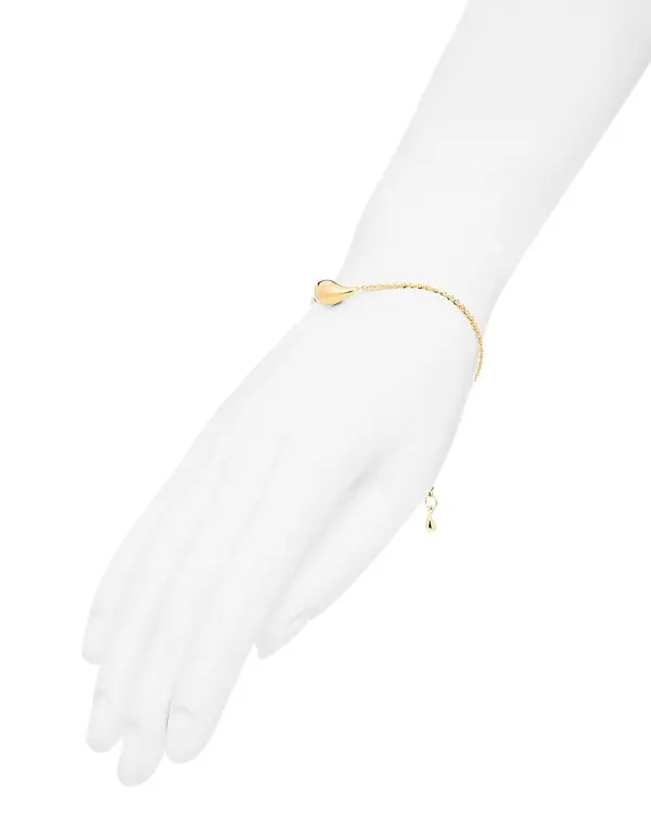 Bottega Veneta Drop Chain Bracelet - Yellow