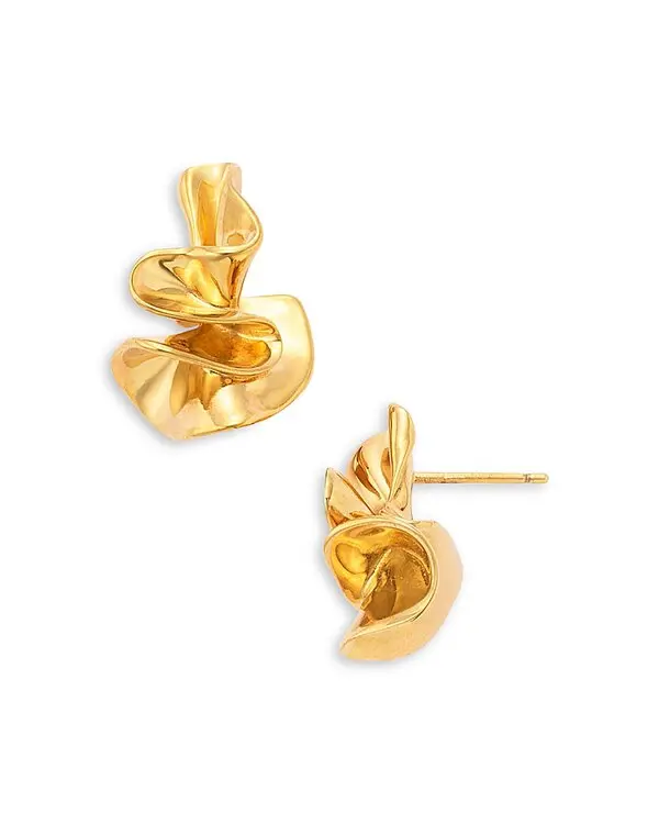 Bottega Veneta Small Anemone Earrings - Yellow