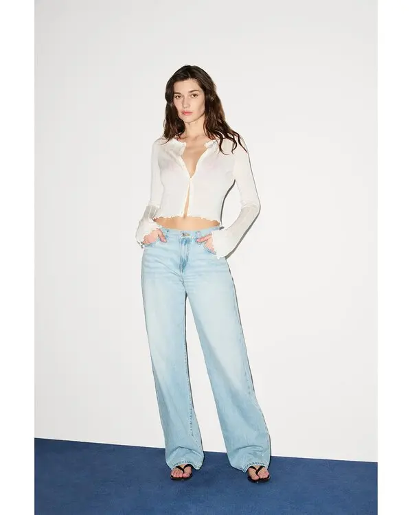 RE/DONE Loosie Low Rise Straight Jeans