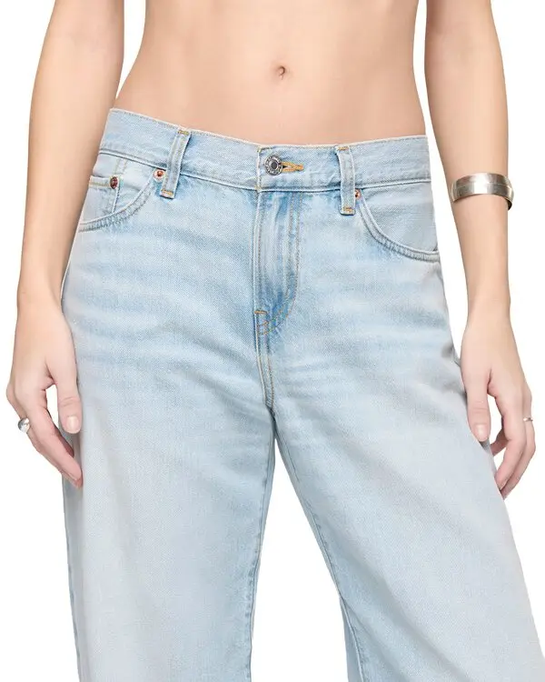 RE/DONE Loosie Low Rise Straight Jeans