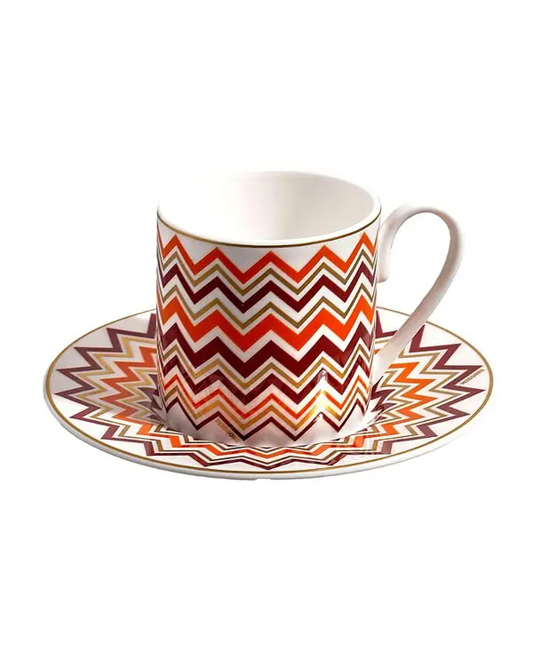 Missoni Iconic Coffee Cup & Saucer, Set Of 6 - Multicolor