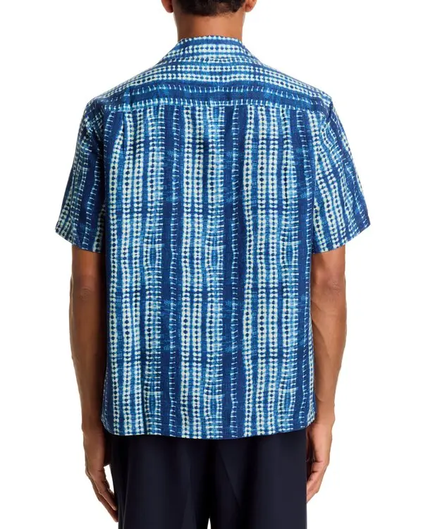 Madewell Tencel Blend Short Sleeve Shirt - Classic Indigo