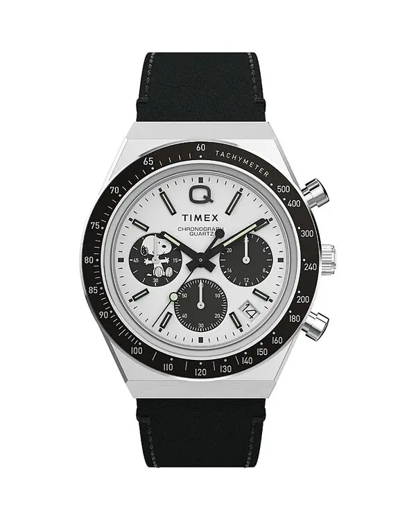 TIMEX Q X Peanuts Snoopy Chronograph 40mm