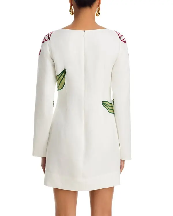 Farm Rio Long Sleeve Mini Dress