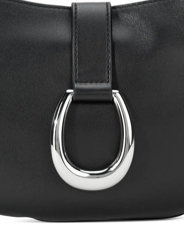 Staud Harlow Crescent Leather Shoulder Bag