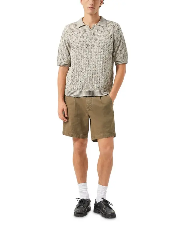 CORRIDOR Relaxed Fit Cable Lace Polo