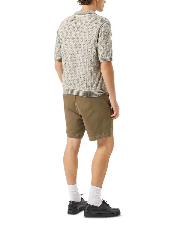 CORRIDOR Relaxed Fit Cable Lace Polo